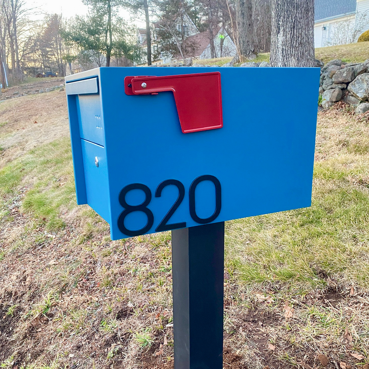 4" Mailbox Address Number