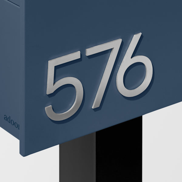 Modern 4-Inch House Address Numbers | Adoorn