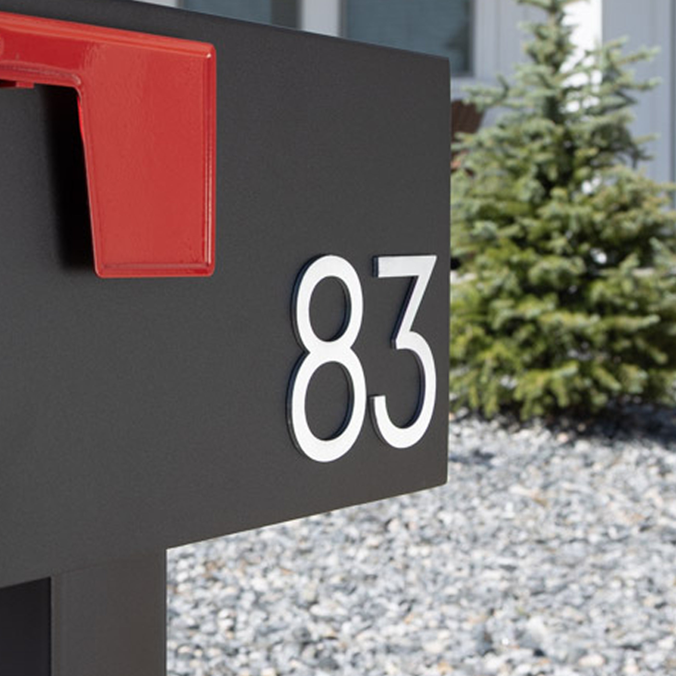 4" Mailbox Address Numbers