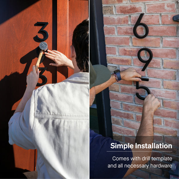 6" House Numbers
