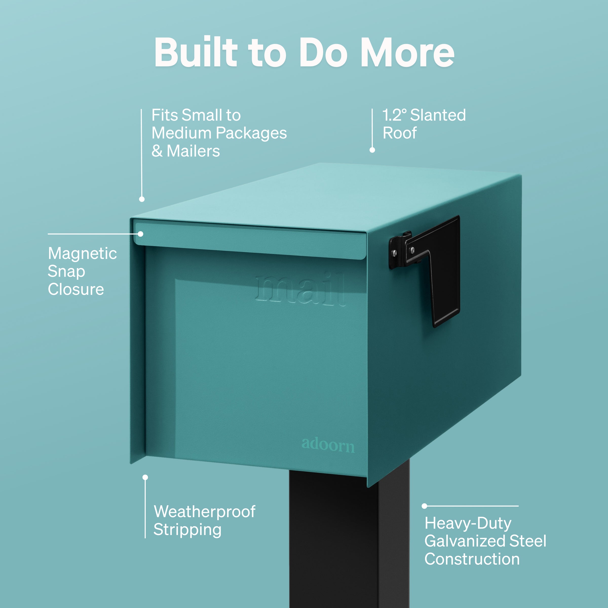 Post Mount Mailbox
