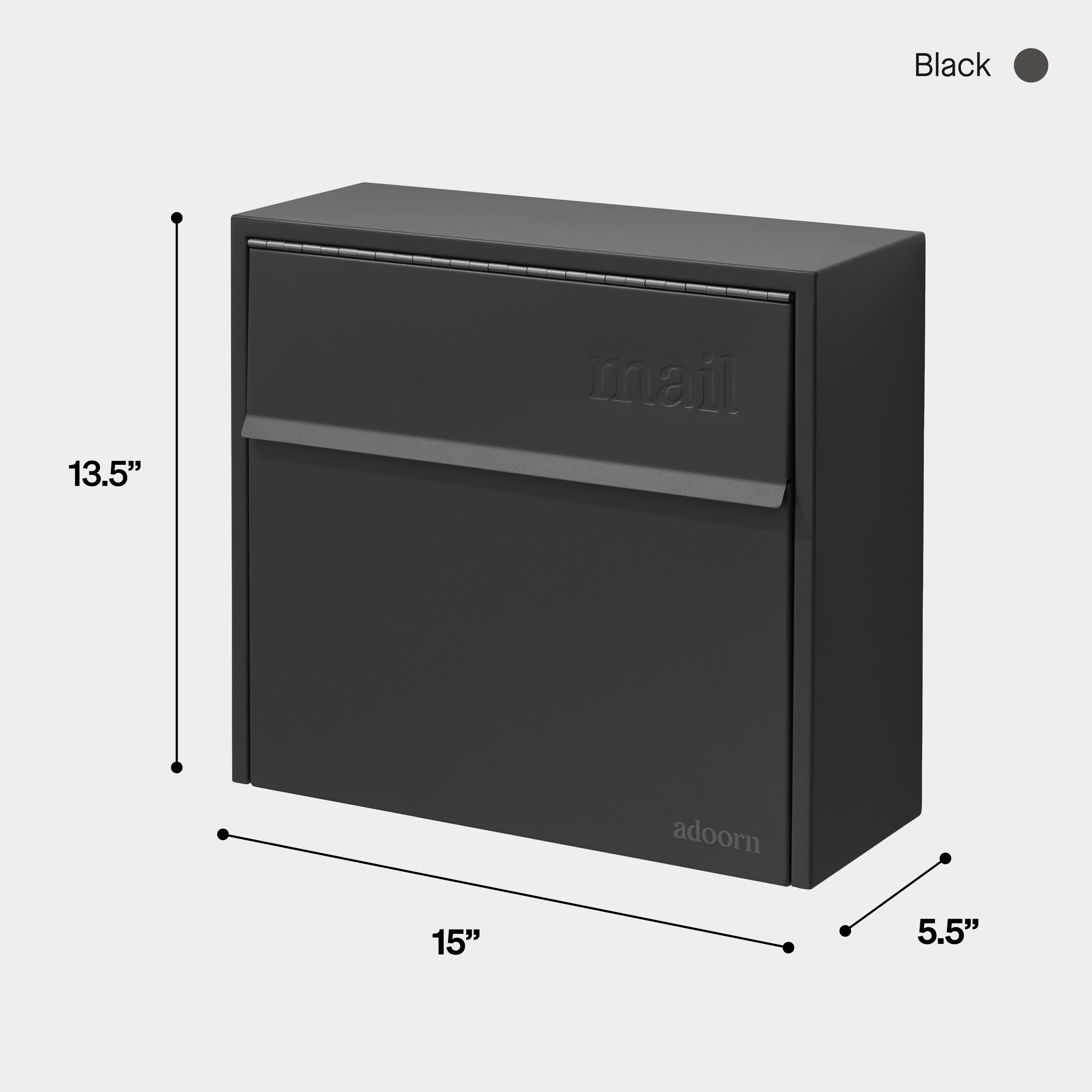 Wall Mount Mailbox | Small
